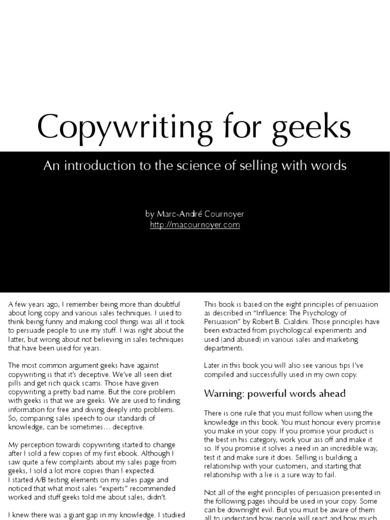 Mastering Copywriting Techniques | PDF