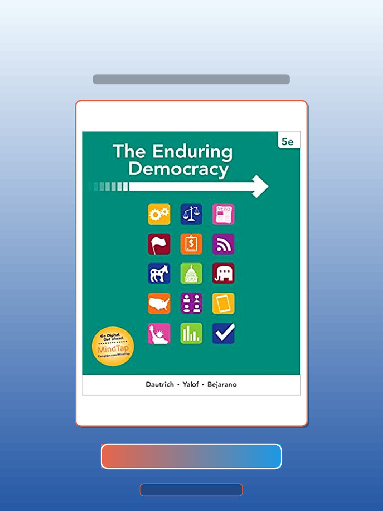 Authorized The Enduring Democracy 5th Edition by Kenneth Dautrich David ...