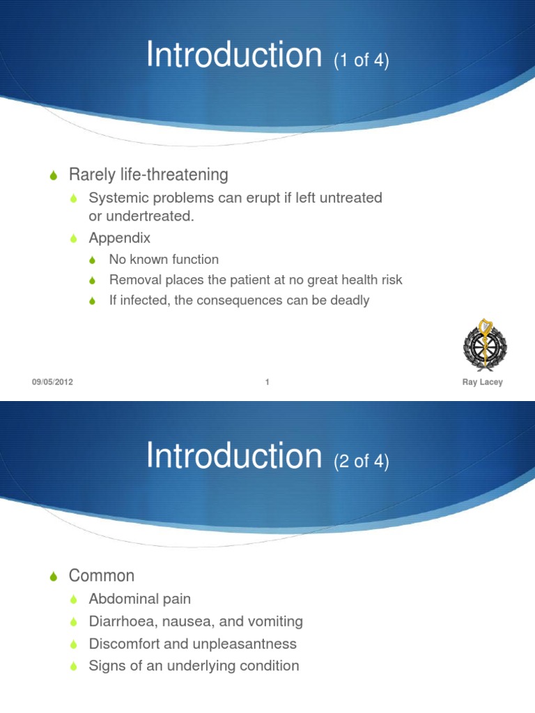 Rarely Life-Threatening: Systemic Problems Can Erupt If Left Untreated ...