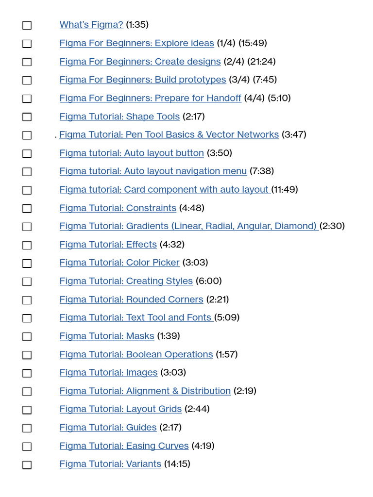 Figma Tutorial | PDF