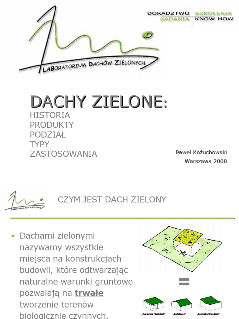 Dachy Zielone | PDF
