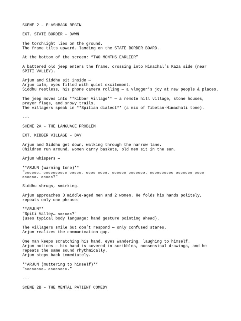Scene 2 - Flashback Begin | PDF