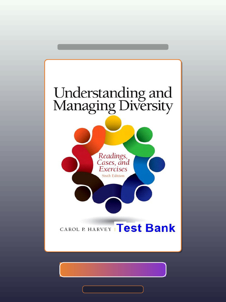 Understanding and Managing Diversity Readings Cases and Exercises 6th ...