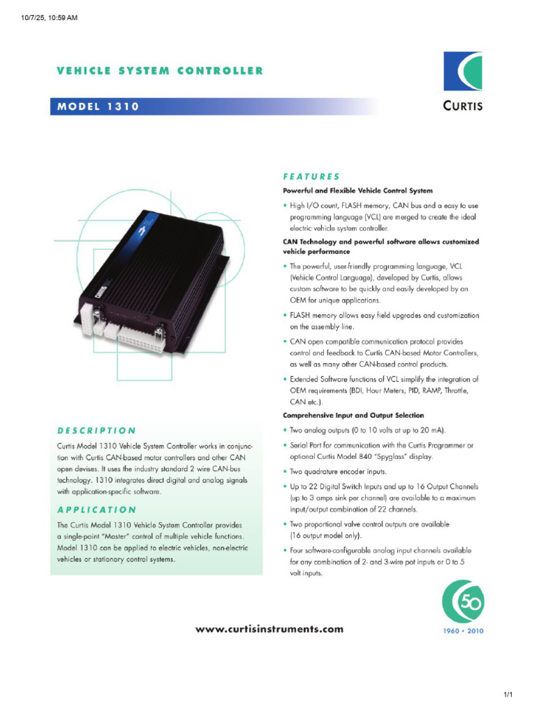 Model 1310 | PDF