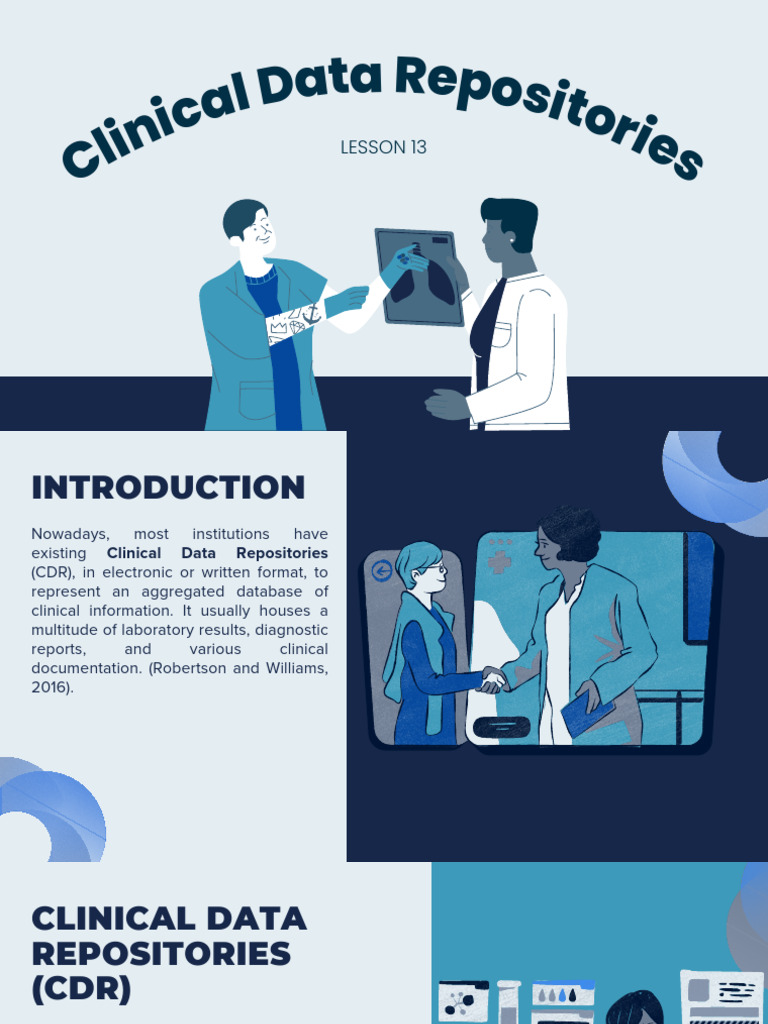 Clinical Data Repositories | PDF | Electronic Health Record | Graphical ...