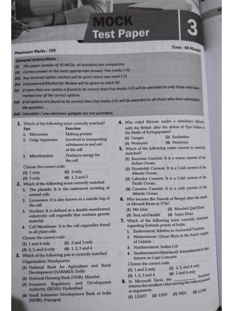 General Aptitude Test 03 | PDF