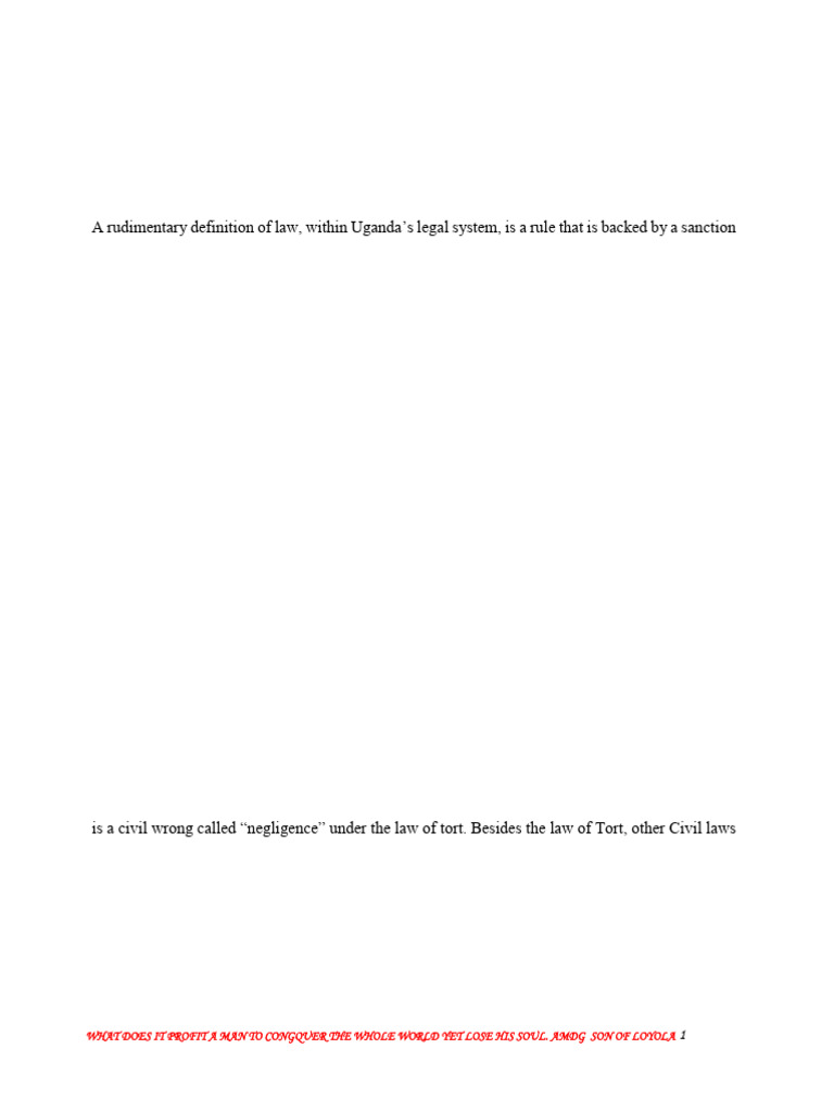 Introducing Law Notes | PDF | Common Law | Natural Law