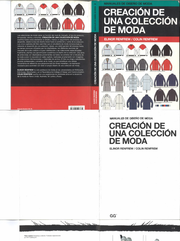 MANUAL de DISEÑO de MODA Creacion de Una Coleccion de Moda | PDF