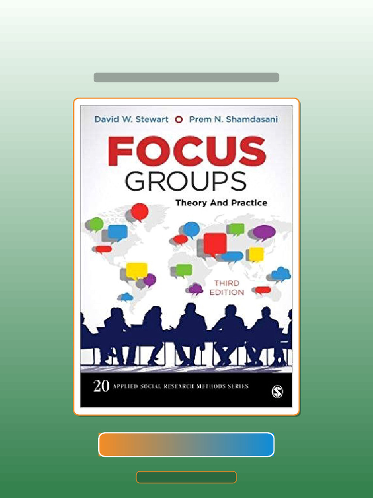 Focus Groups Theory and Practice 3rd Edition Get It Now | PDF