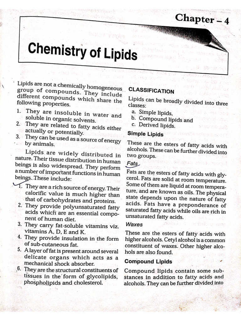 Lipids | PDF