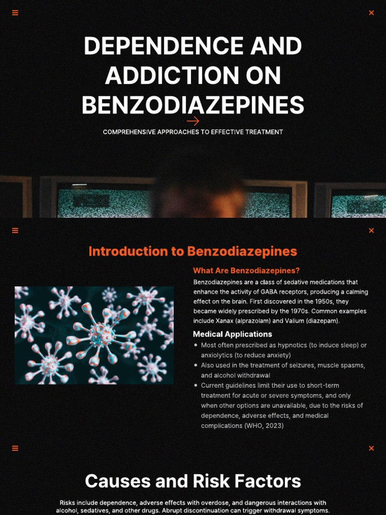 Benzodiazepines Handout | PDF