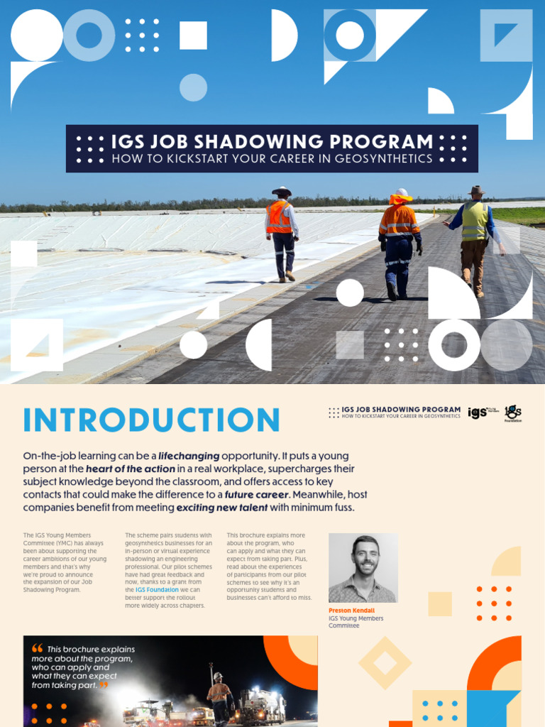 IGS Shadowing Program Document E01.Cleaned | PDF