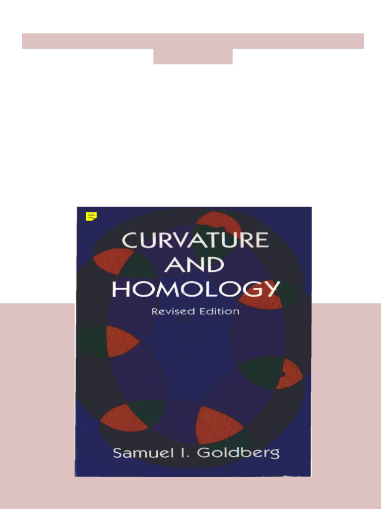 Curvature and Homology Enlarged Edition Goldberg full | PDF | Manifold ...