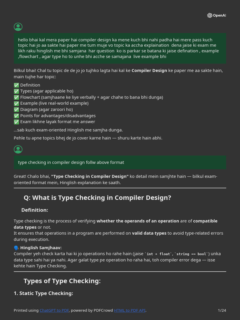 Symbol Table in Compiler Design | PDF | Scope (Computer Science ...