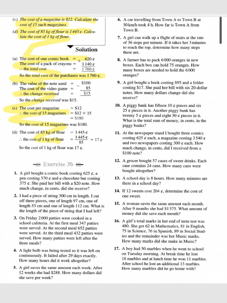 Worded Problems - 251005 - 124935 | PDF