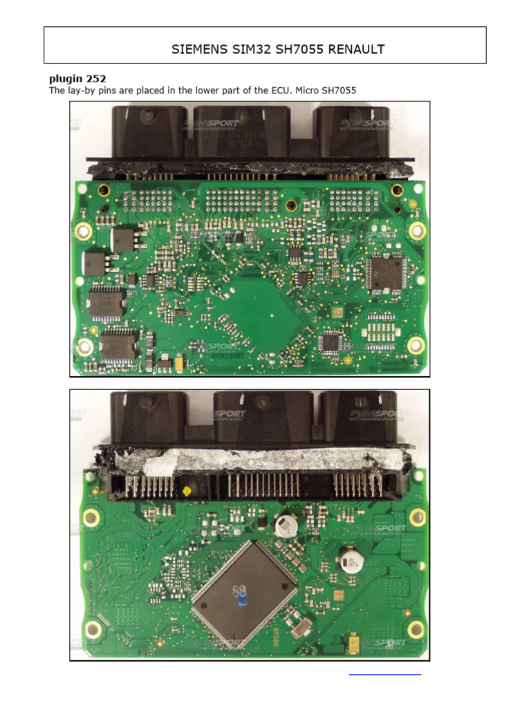 Continental Sim32 Sh7055 Renault | PDF