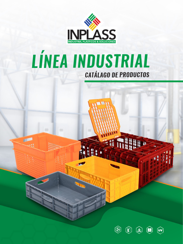 Catálogo de Gavetas Plásticas Industriales | PDF | El plastico | Materiales