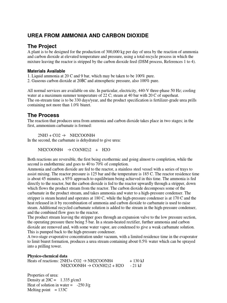 Urea | PDF | Urea | Ammonia