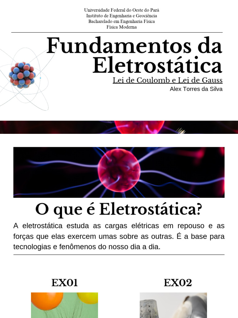 Fundamentos Da Eletrostática | PDF