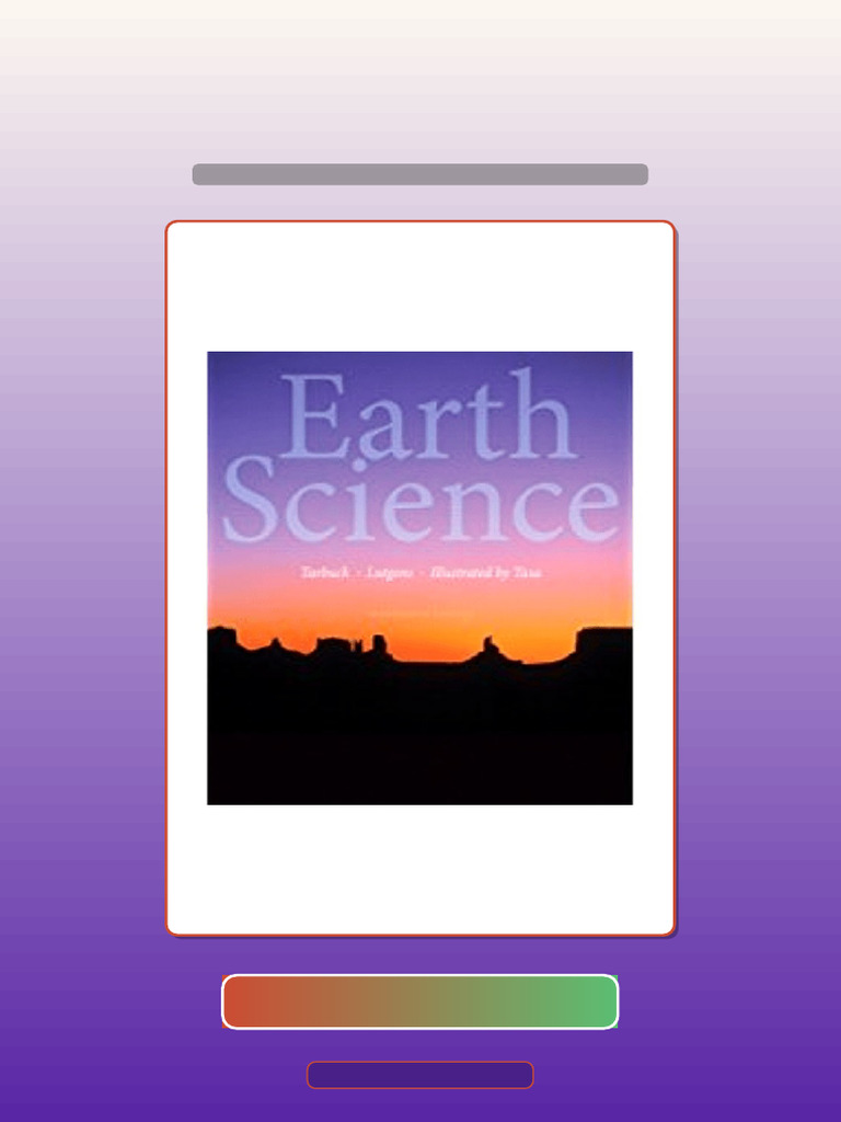 Authorized of Earth Science 14th Ed by Tarbuck and Lutgens A Ebook and ...