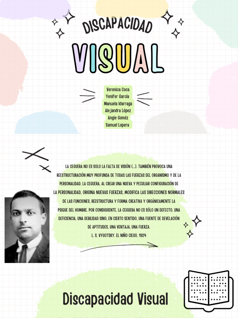 Discapacidad Visual: Potencial y Apoyos | PDF | Discapacidad visual ...