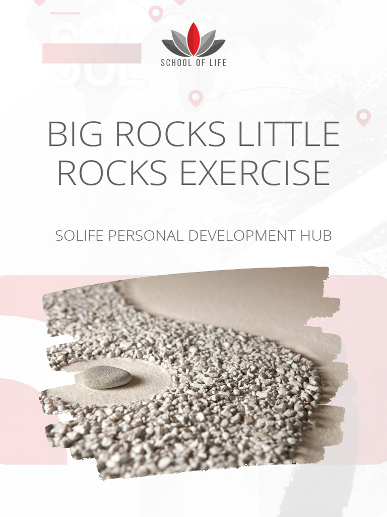 Big Rocks Priority Management Exercise | PDF