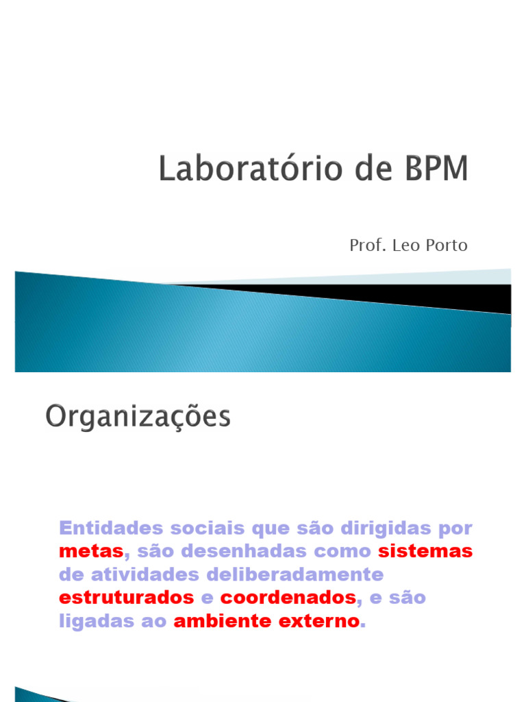 Infnet-Basico-BPM | PDF | Gestão de processos de negócios | Seis Sigma