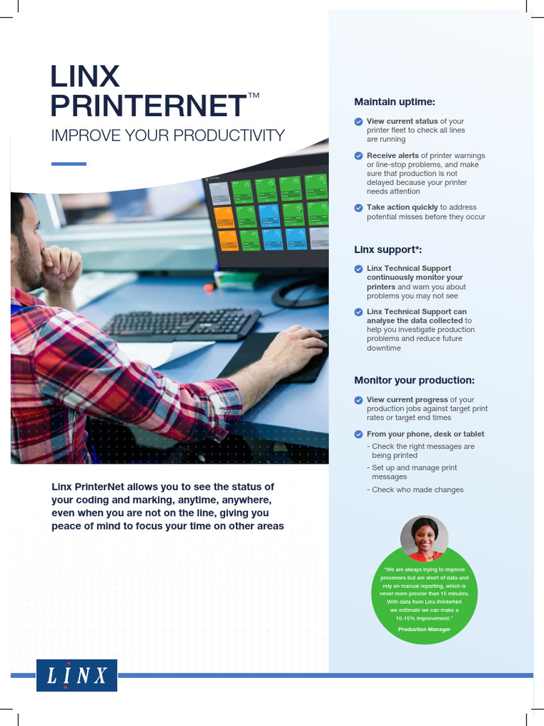 PrinterNet Brochure - Without 8800 MP42188-3 HR | PDF | Wi Fi | Printer ...