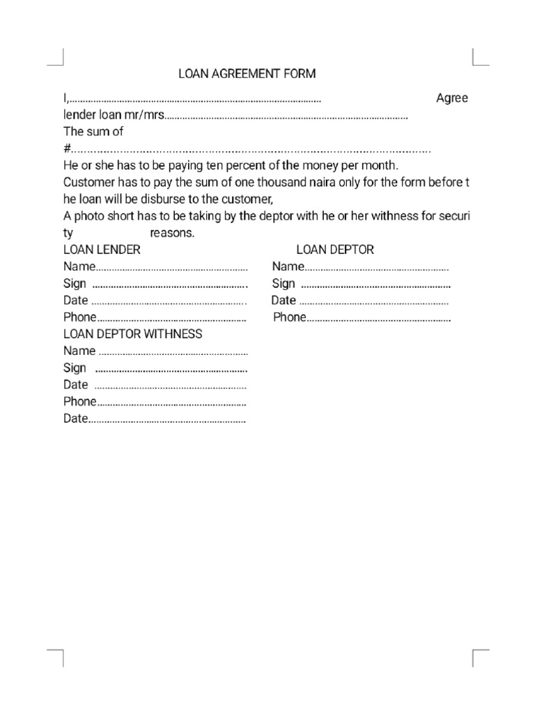 Loan Agreement I - Copy (3) - Phoenix | PDF