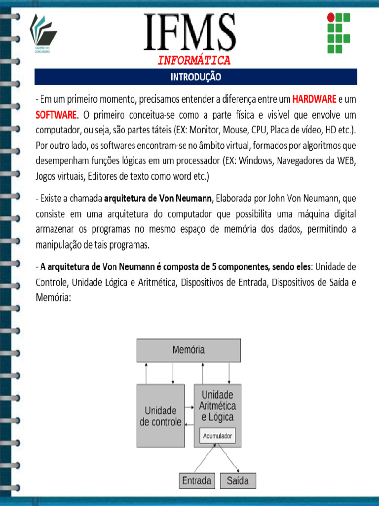 Hardware e Software | PDF