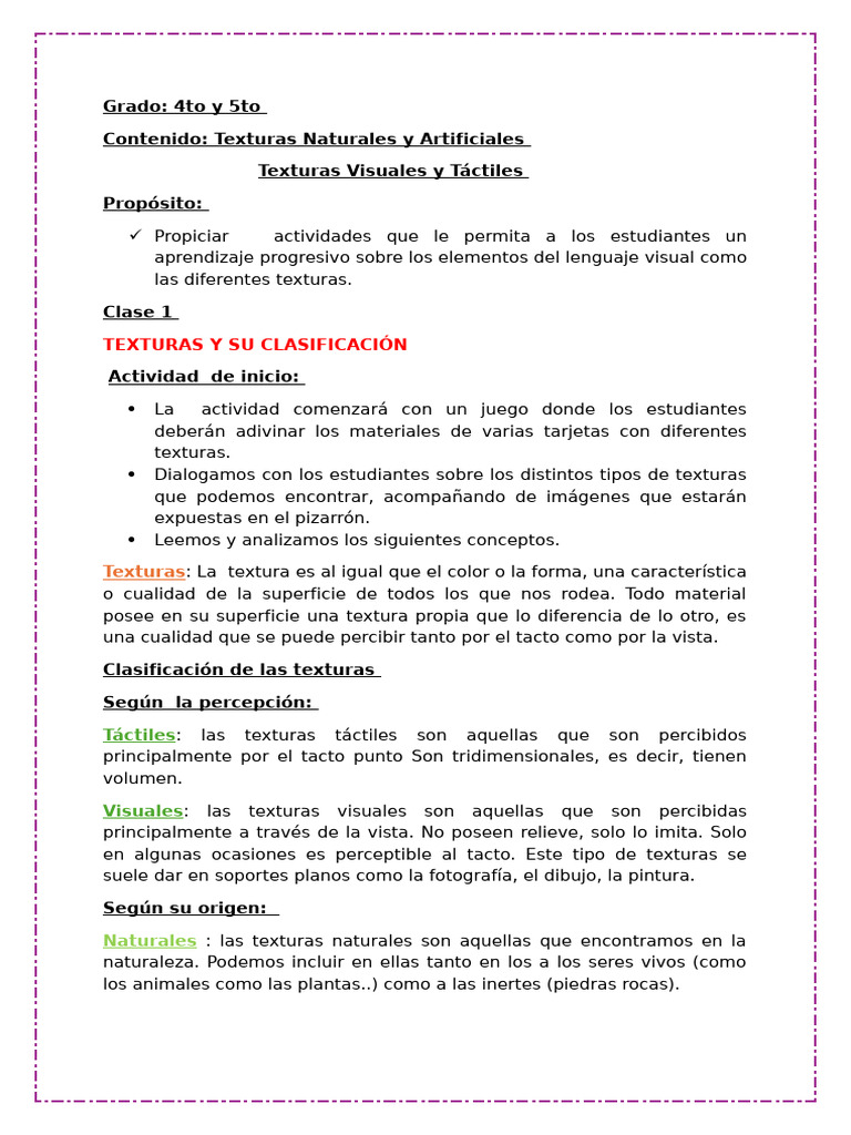 Plastica 3er Part | PDF | Percepción