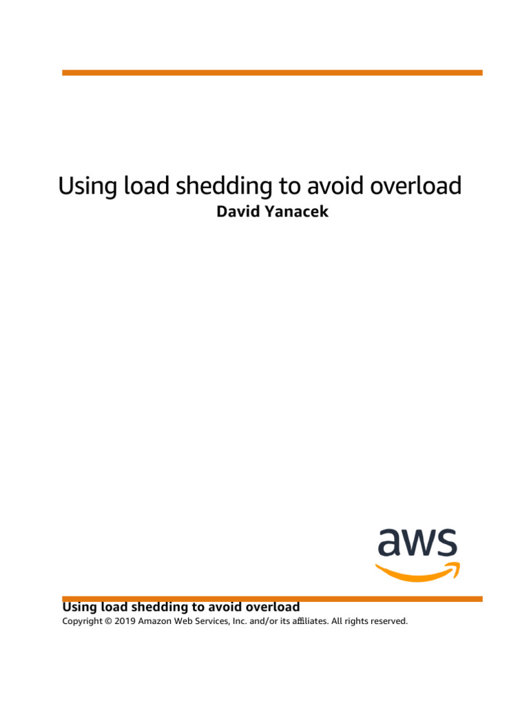 Using Load Shedding To Avoid Overload | PDF | Load Balancing (Computing ...