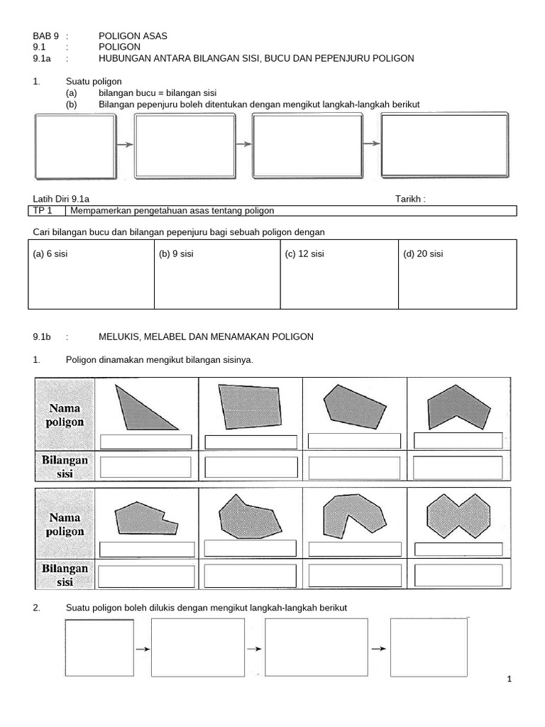 BAB 9 Poligon Asas | PDF