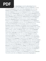 Essential Bombastic Vocabulary List | PDF
