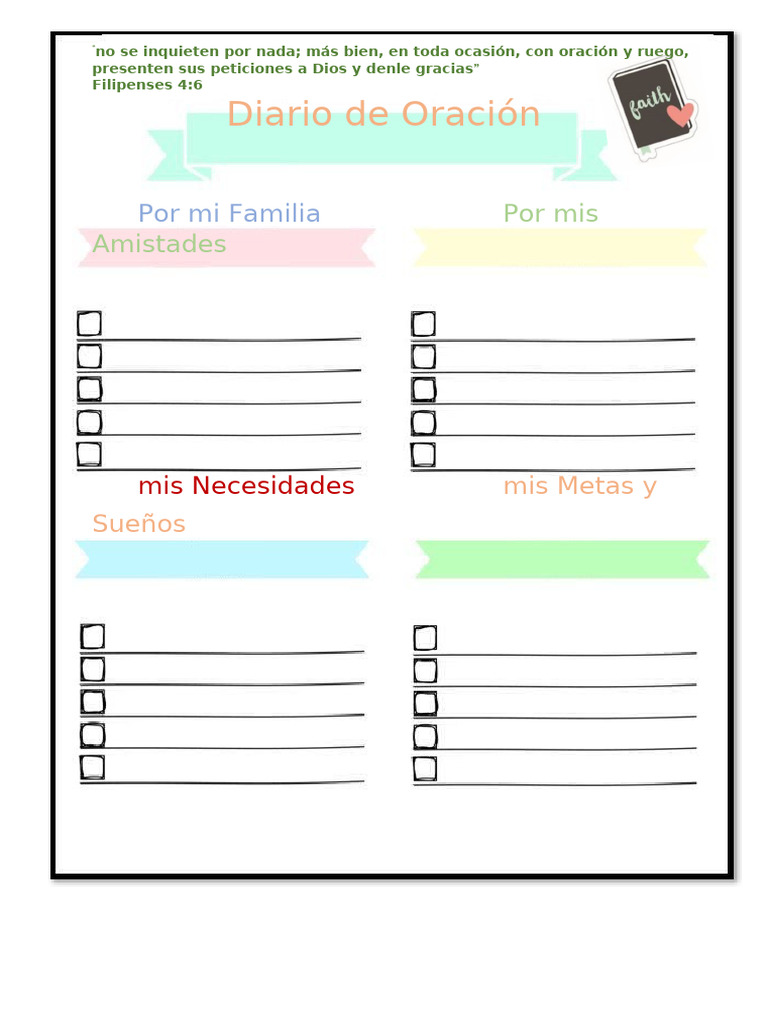 Diario de Oracion | PDF