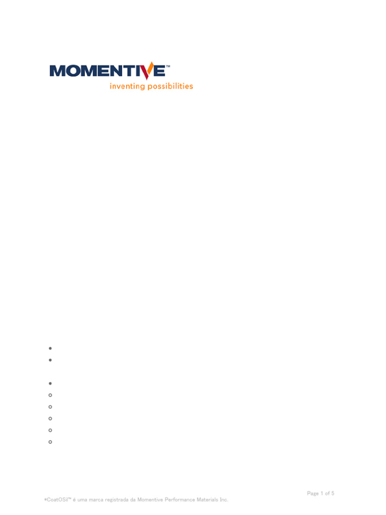 Coatosil Dri Waterborne Silicone Resin | PDF | Silicone | Materials