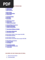 Comprehensive List of Canadian Banks | PDF | Financial Services ...