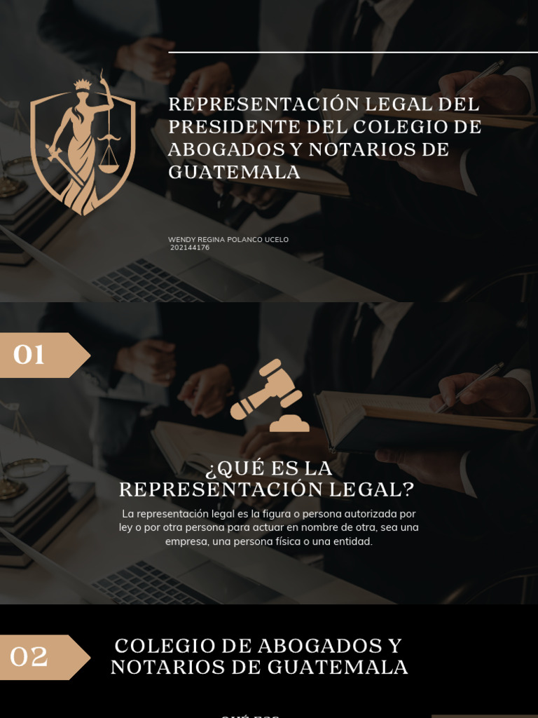 Representación Legal en Guatemala | PDF