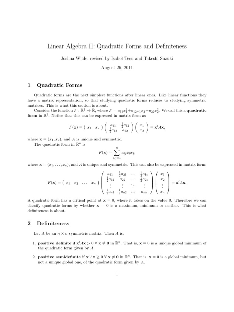 Principal Minors | PDF | Maxima And Minima | Matrix (Mathematics)