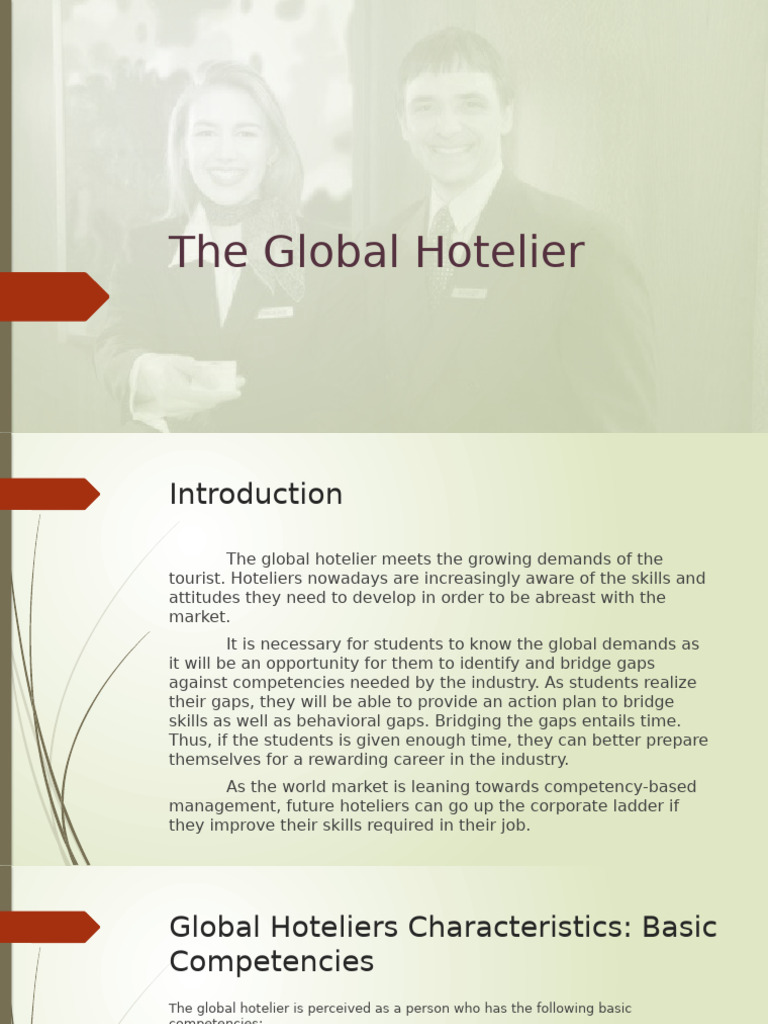 Skills for Future Hoteliers | PDF | Hotel | Room
