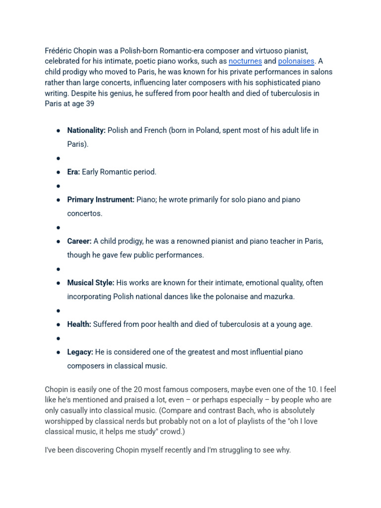 Nationality:: Nocturnes Polonaises | PDF