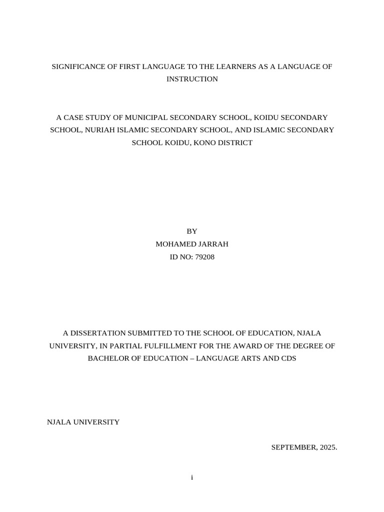 Preliminary Dissertation | PDF | Science | Intelligence