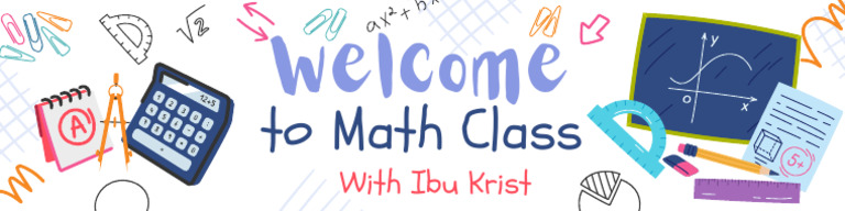 Blue and White Illustrative Math Class Google Classroom Header | PDF