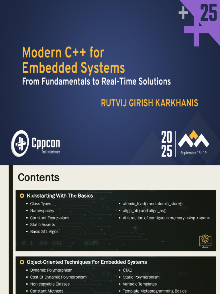 Modern CPP For Embedded Systems | PDF | Class (Computer Programming) | Pointer (Computer ...