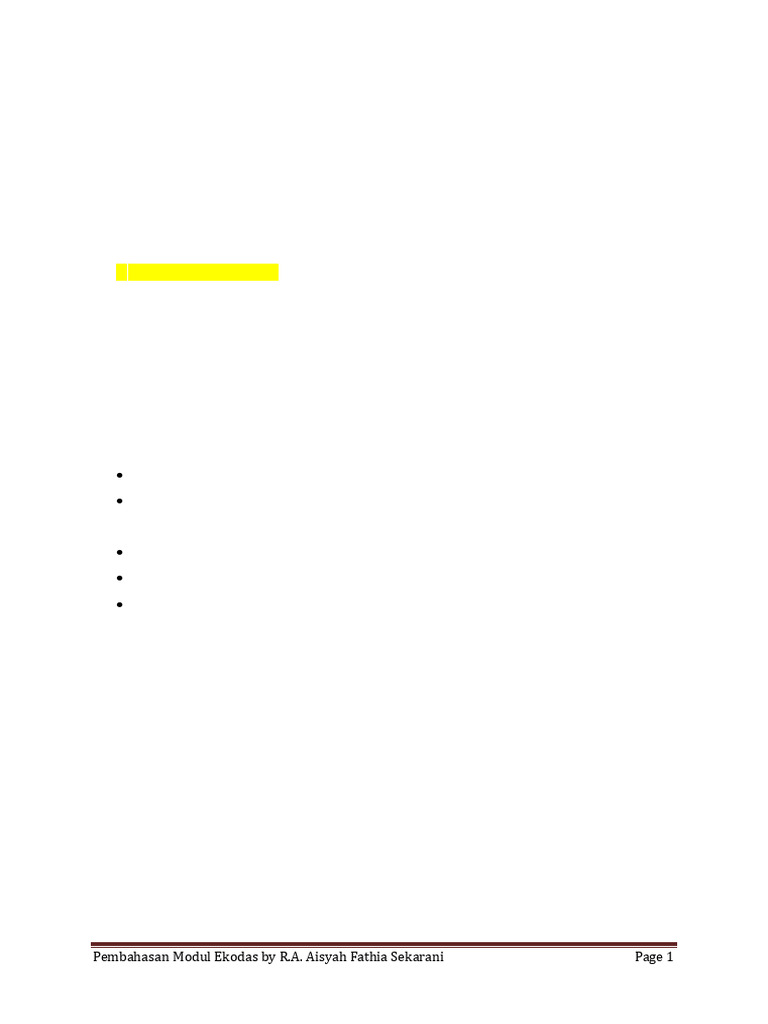 Pembahasan Modul Bab 6 (Responsi 5) | PDF