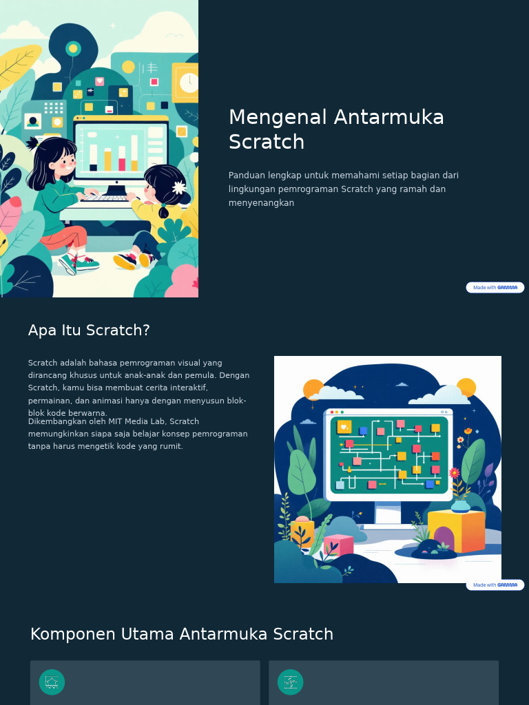 Mengenal Antarmuka Scratch | PDF