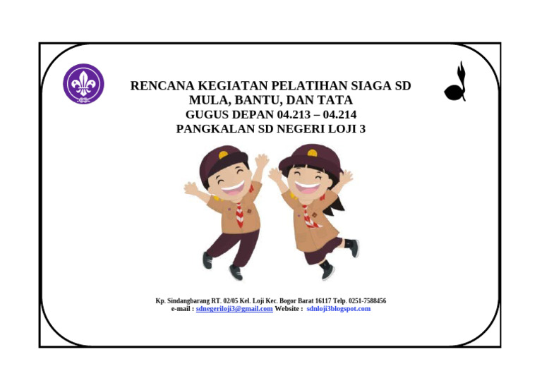 Cover Pramuka Siaga | PDF