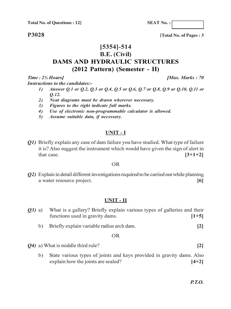 2018 April Dams and Hydraulic Structure Paper | PDF | Turbine | Dam