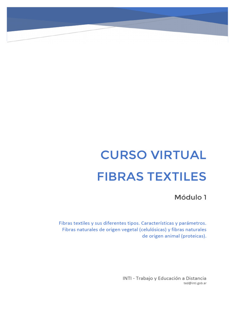 Tipos y Características de Fibras Textiles | PDF | Textiles | Fibra ...