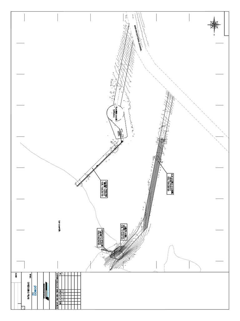 Appendix #1. Layout For Contruction Jetty Dredging | PDF